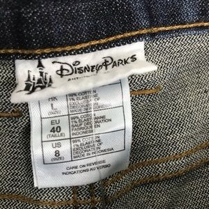 Disney | Jeans | Rare Htf Disney Embroidered Mickey Mouse Jeans Sz8 ...